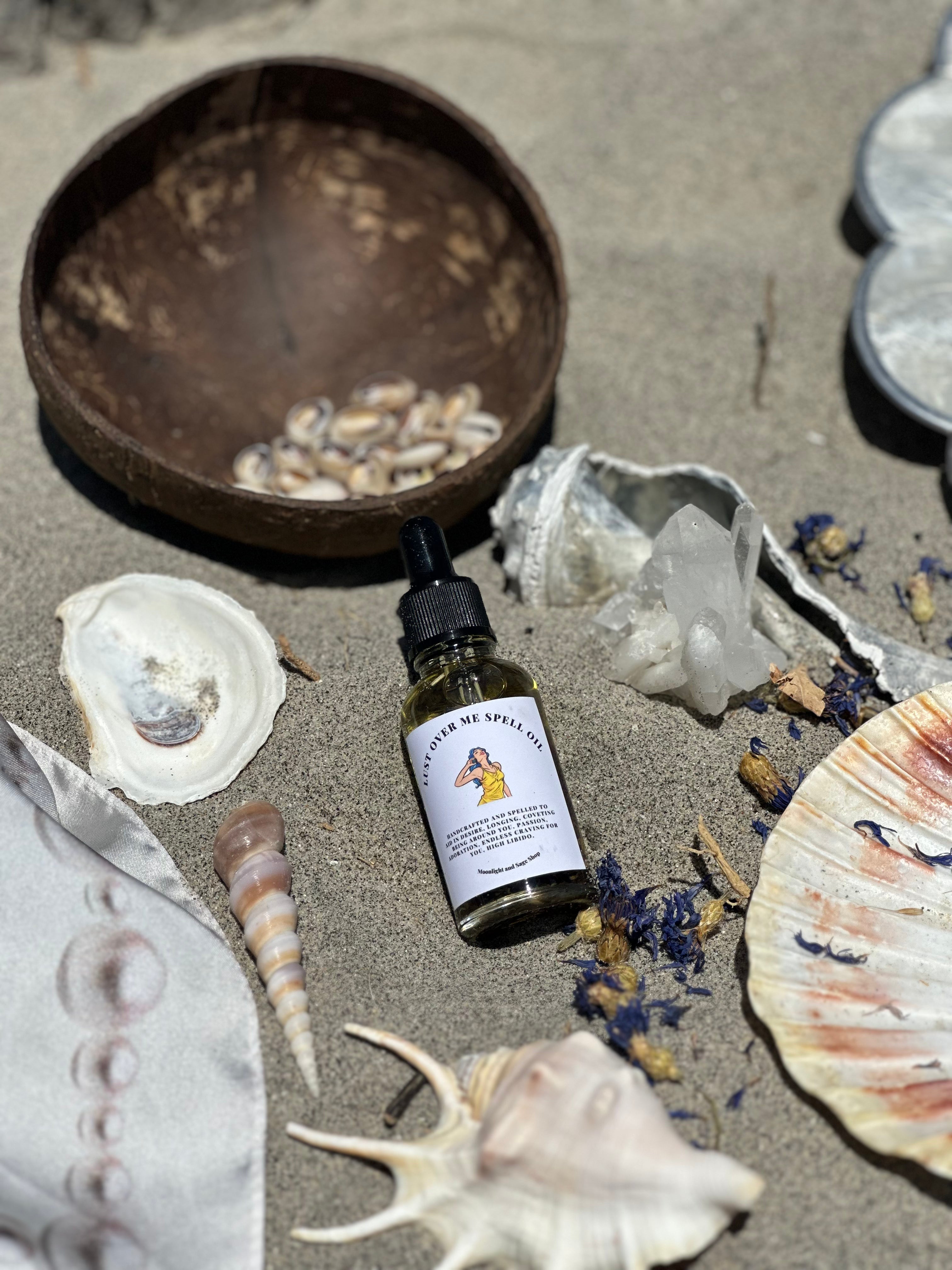 Lust Over Me Ritual Spell Oil - – Moonlight And Sage Shop