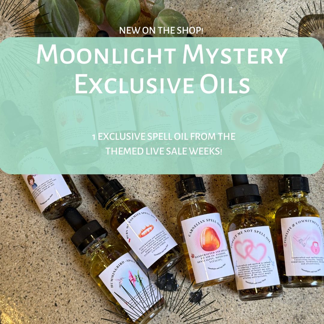 Moonlight Mystery - Mystery Exclusive Spell Oil – Moonlight And Sage Shop