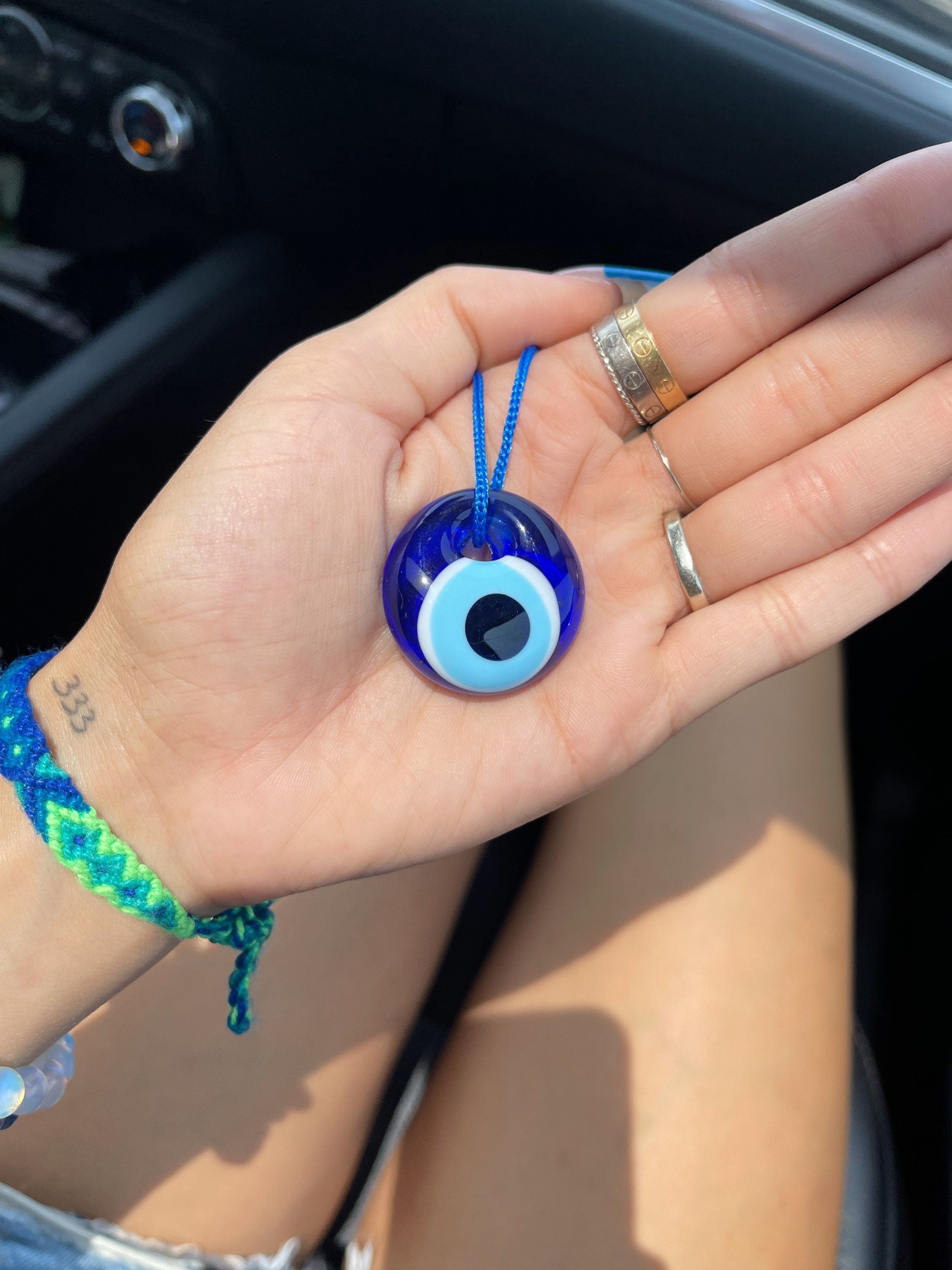 Evil Eye Nazar + Protection From Evil Eye Charm – Moonlight And Sage Shop