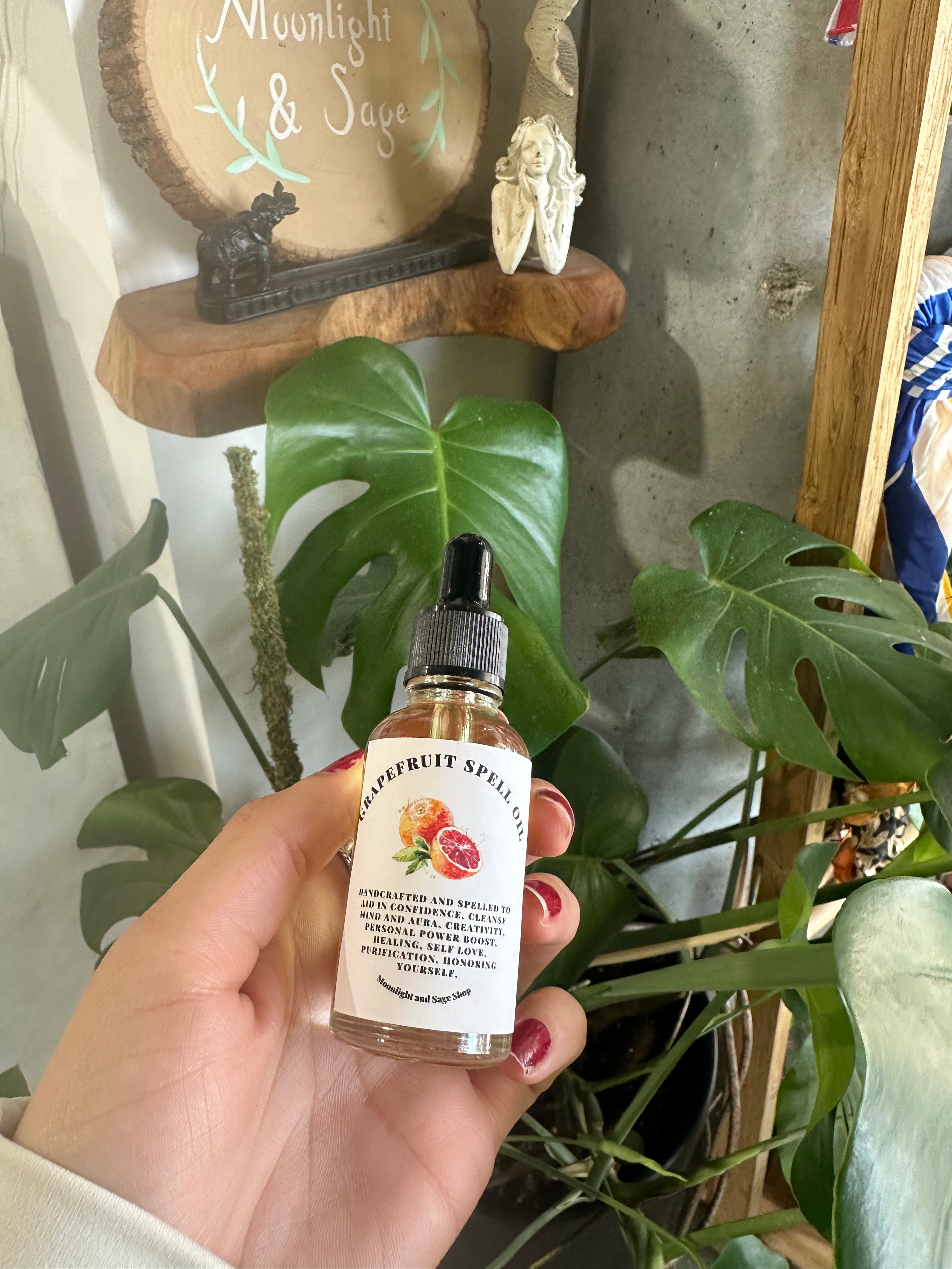 Grapefruit Ritual Oil – Moonlight And Sage Shop