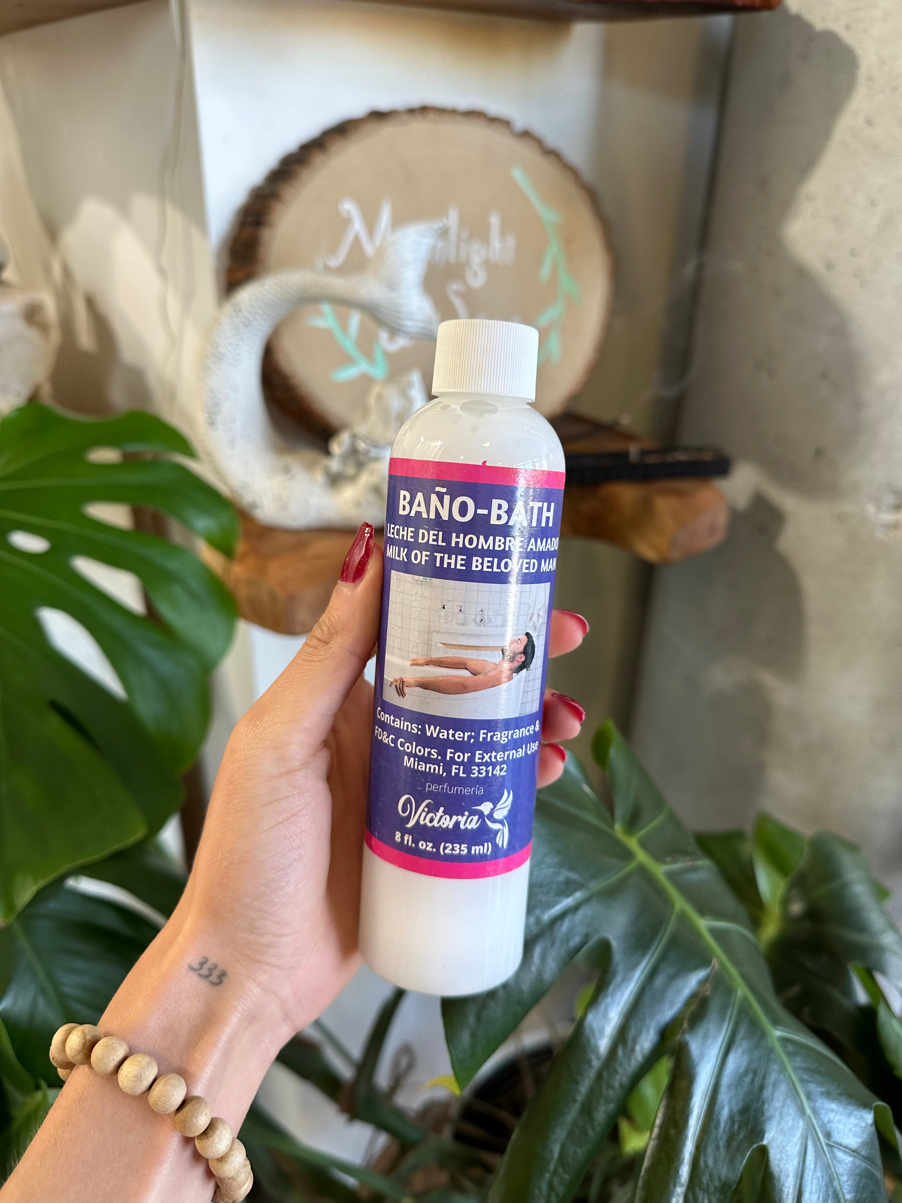 Leche del Hombre Amado (Milk of the Beloved Man) Spiritual Water (Pass ...