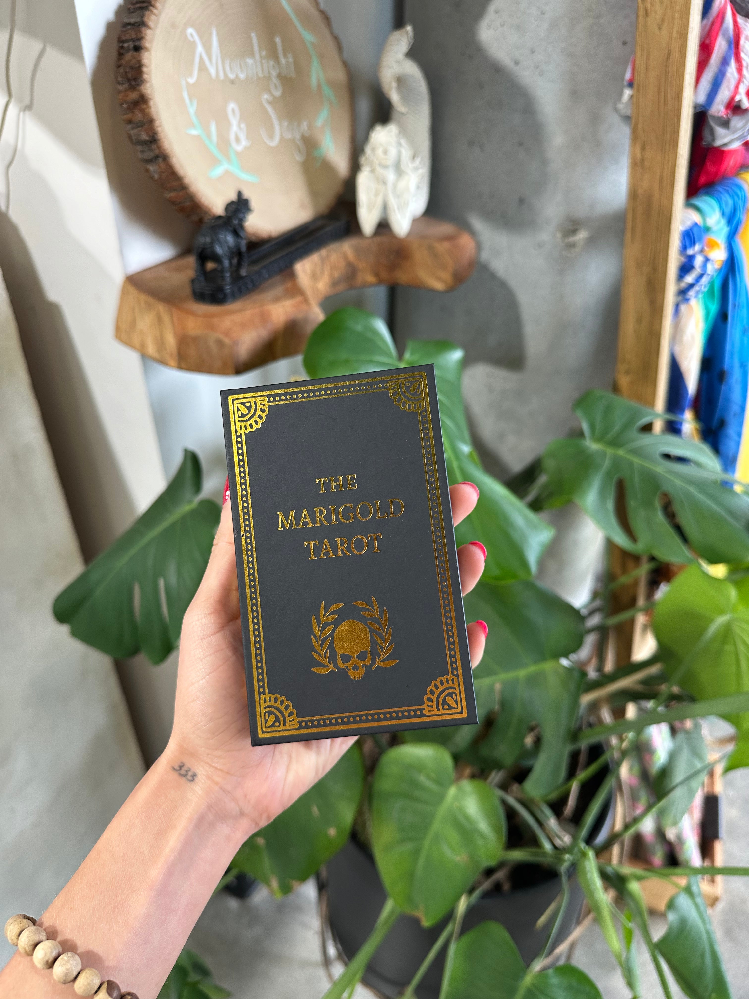 The Marigold Tarot - Gold Gilded Edition – Moonlight And Sage Shop