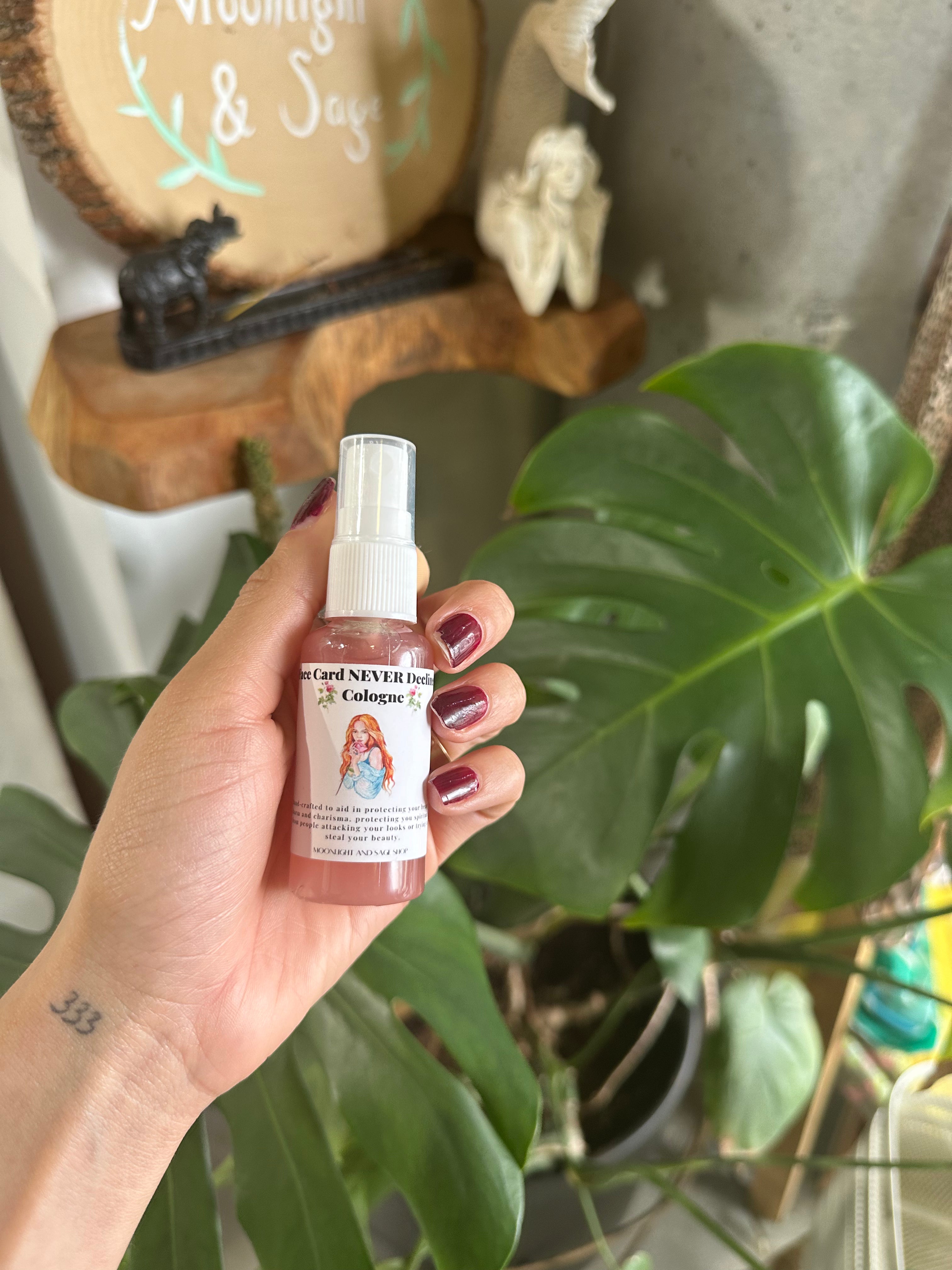 Face Card Never Declines - Spiritual Cologne – Moonlight And Sage Shop