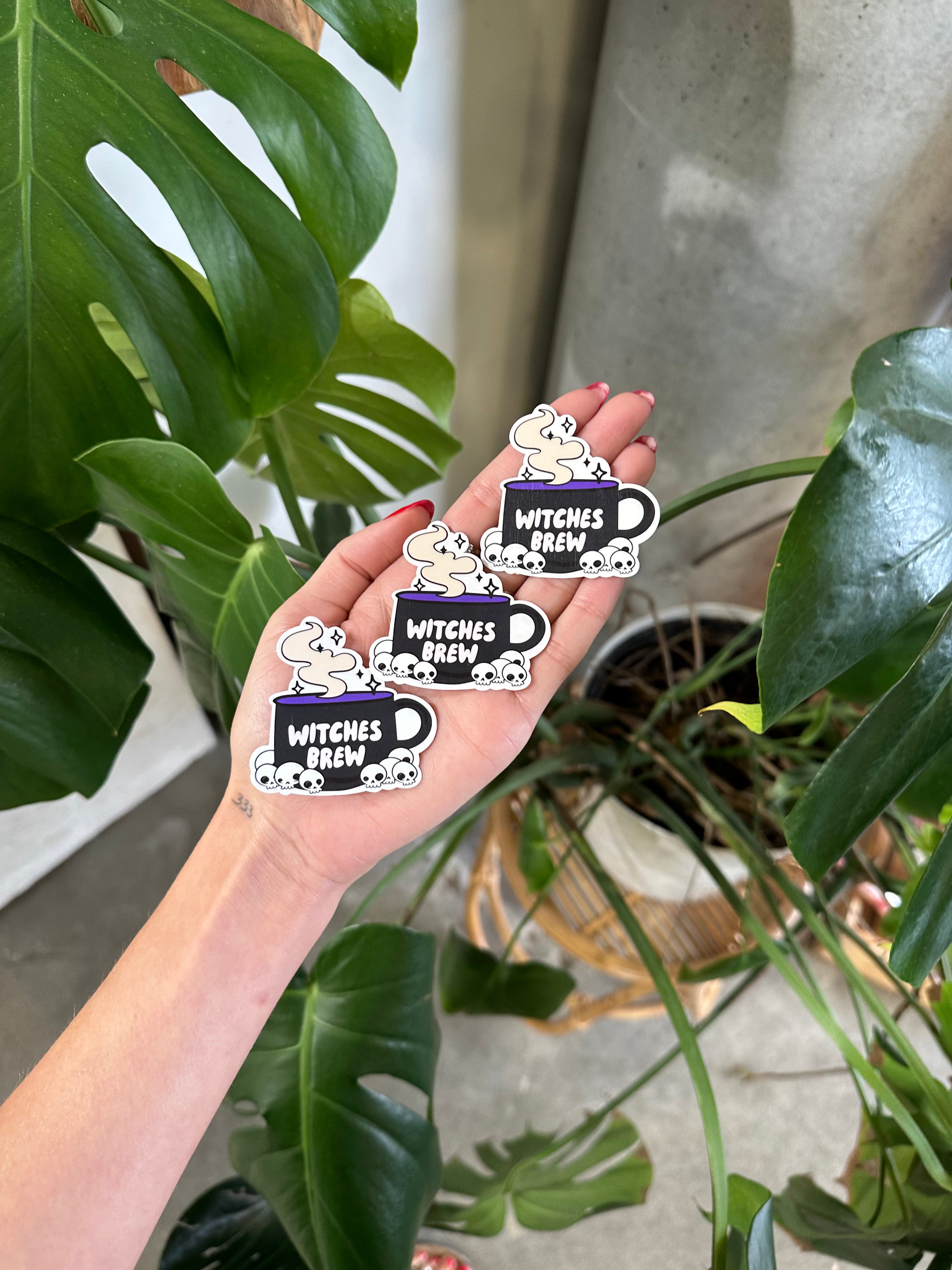 Witches Brew Sticker – Moonlight And Sage Shop