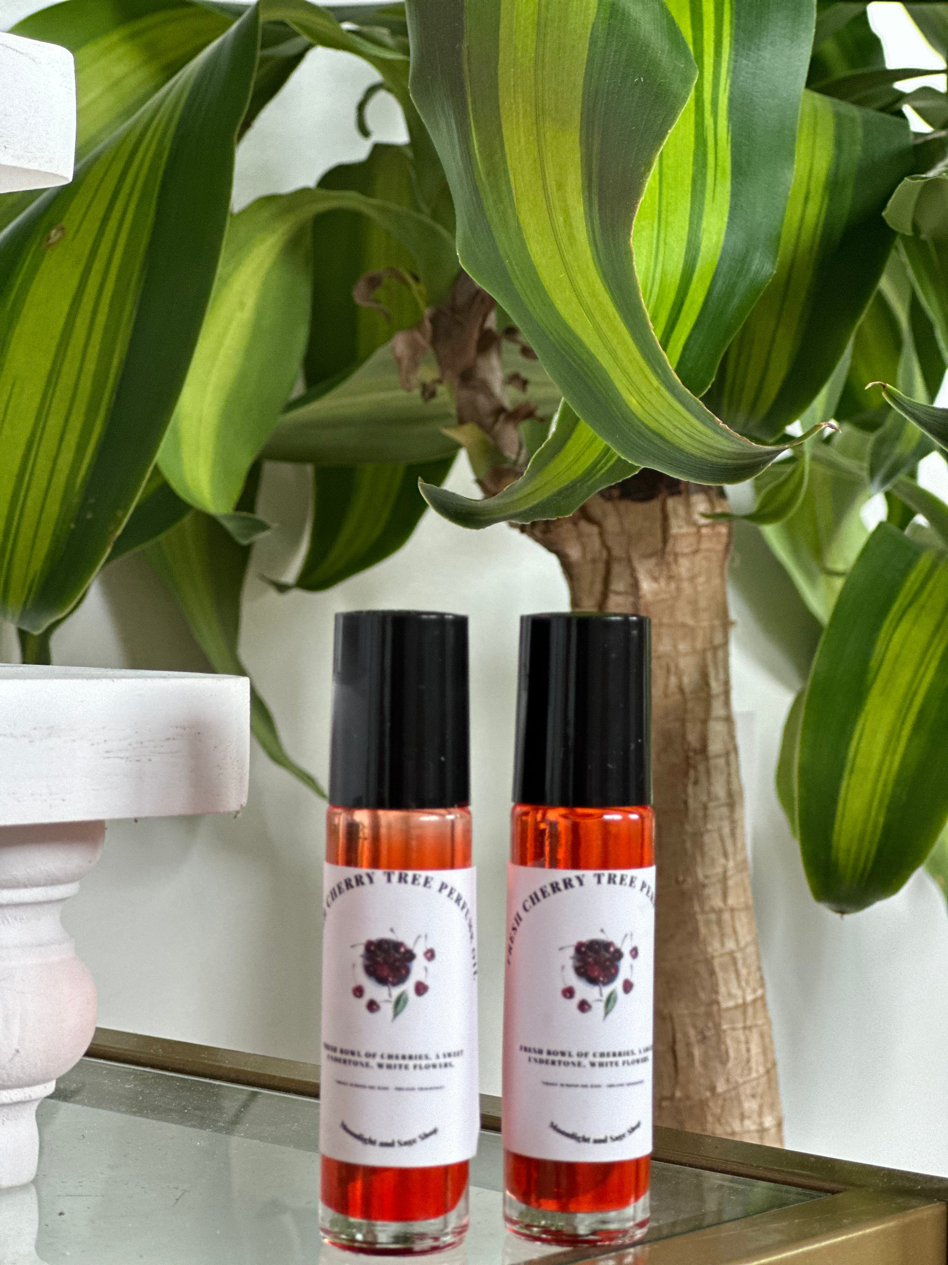 Fresh Cherry Tree - Perfume Oil – Moonlight And Sage Shop