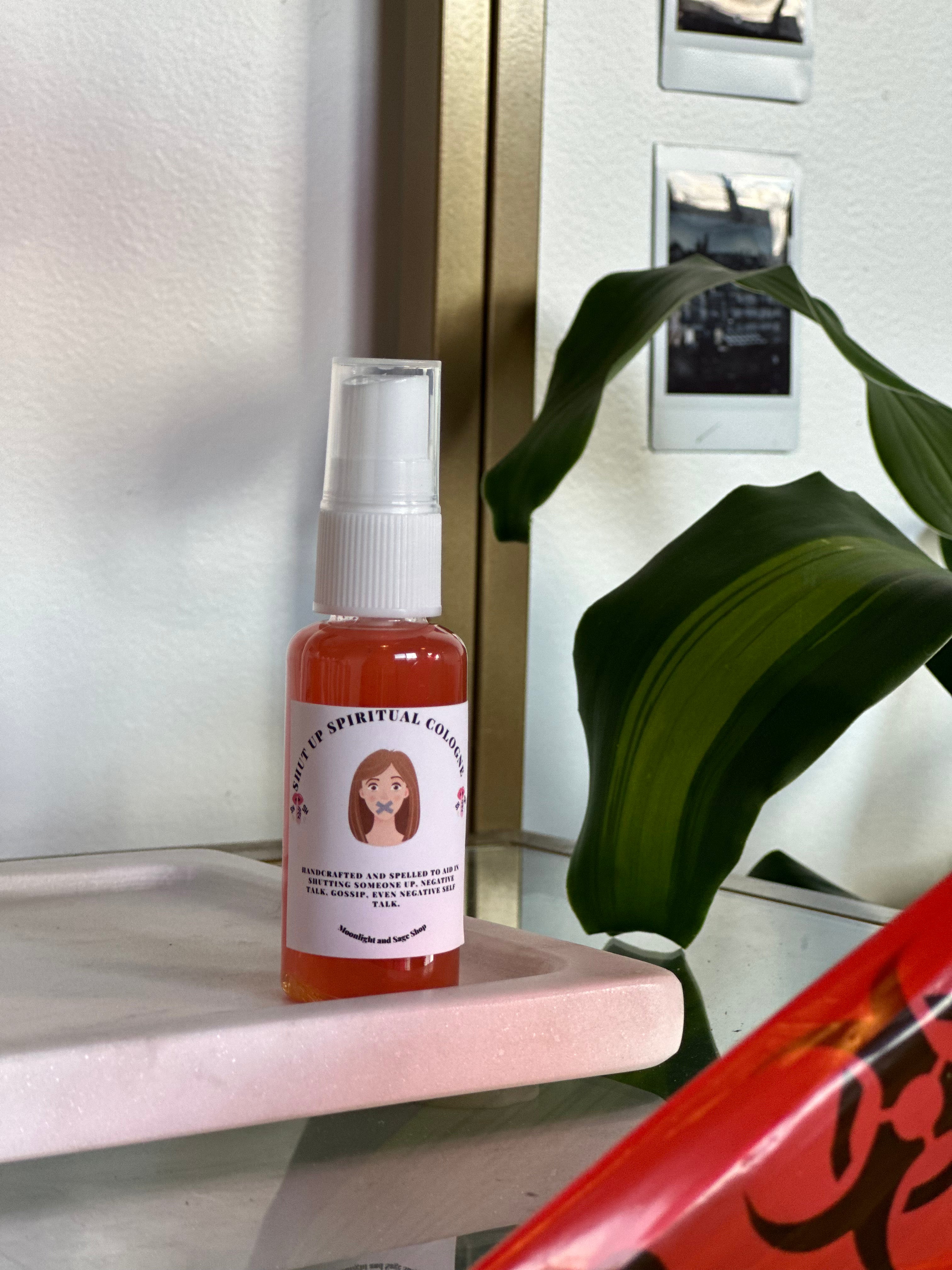 Shut Up Spiritual Cologne – Moonlight And Sage Shop