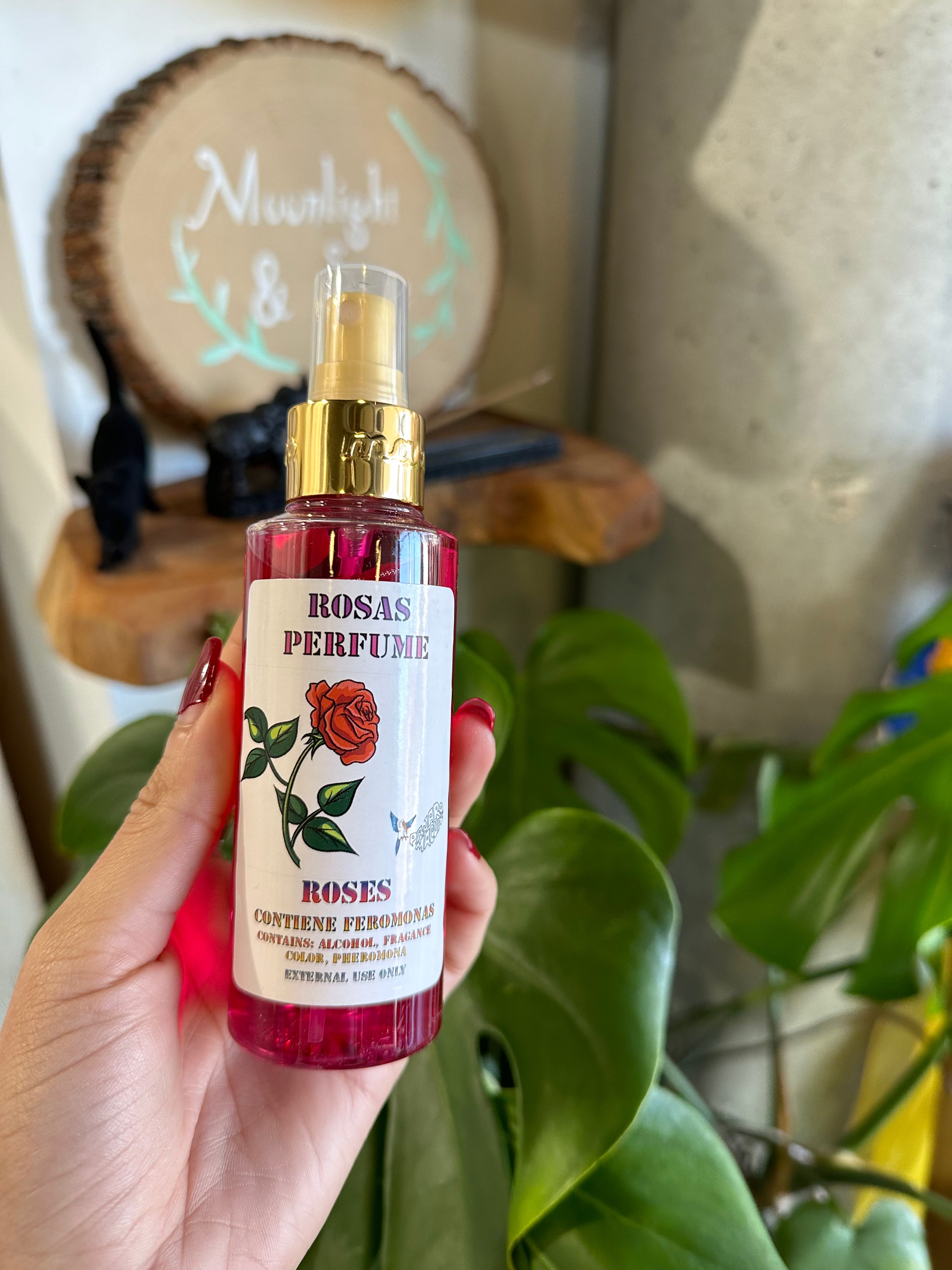 Rose Room Spray (Love, Harmony, Good Luck, Peace) – Moonlight And Sage Shop