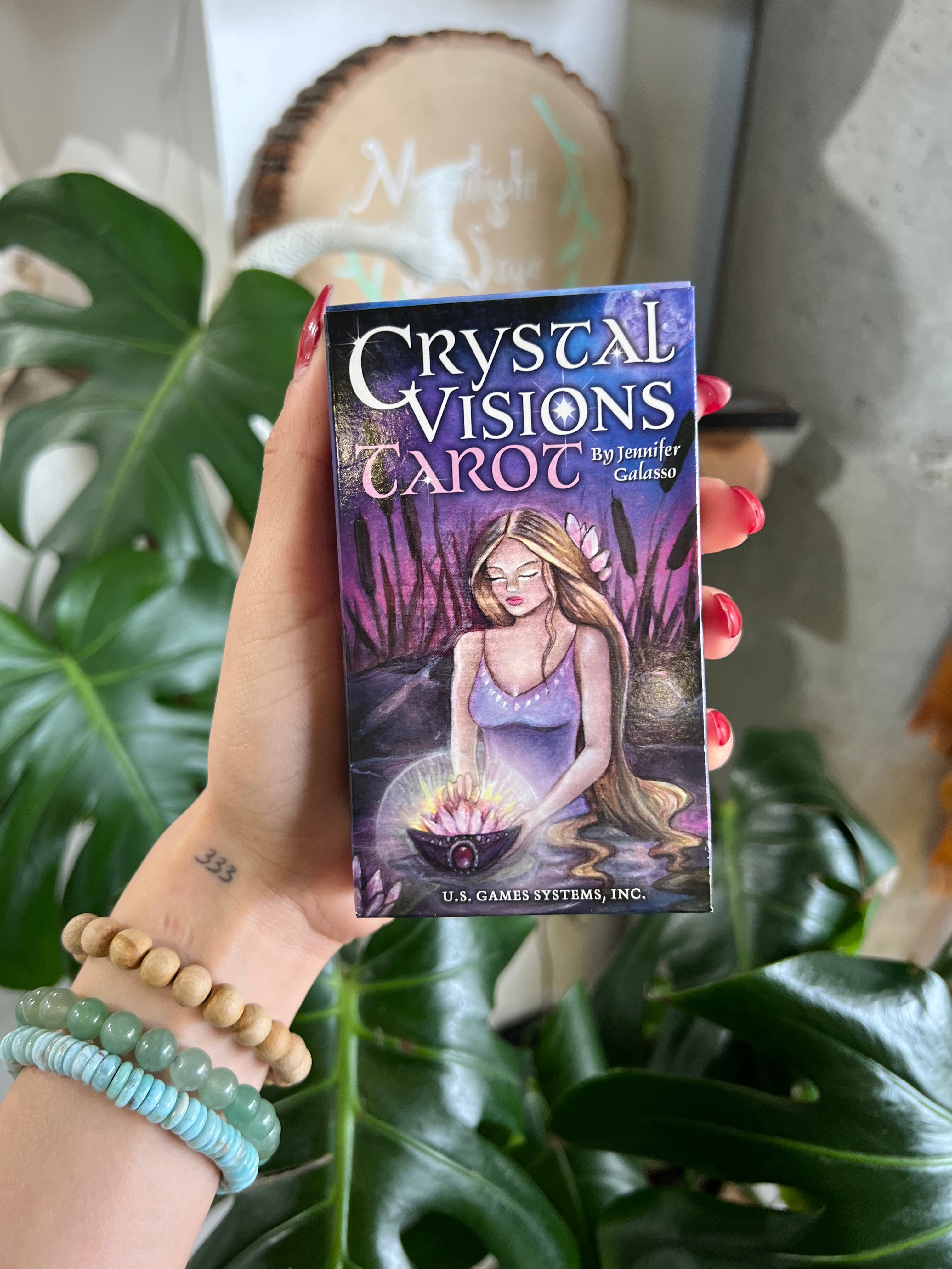Crystal Visions Tarot Deck - 79 Cards and Booklet – Moonlight And Sage Shop
