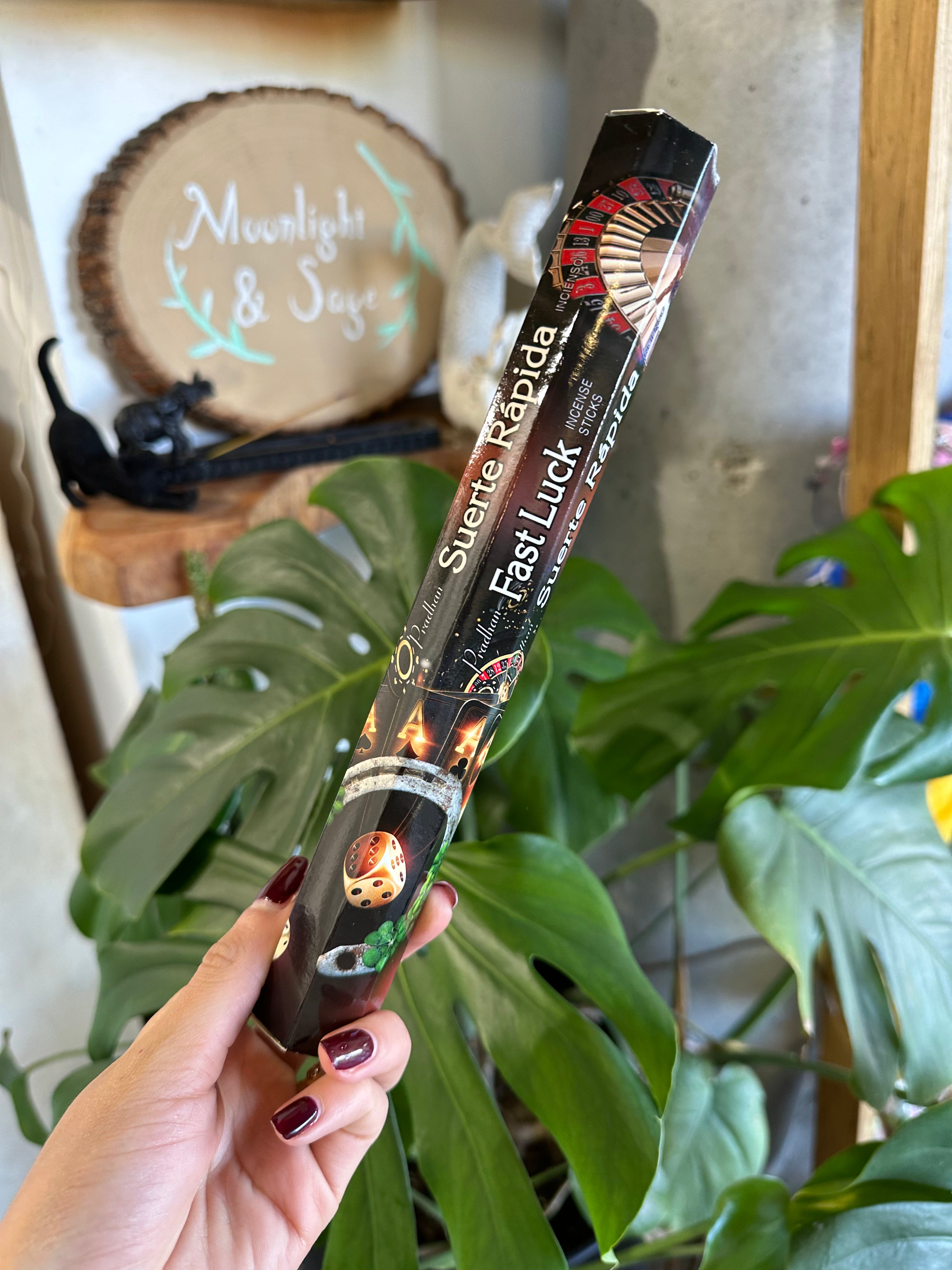 Fast Luck - Suerte Rapida Incense Sticks by Pradhan – Moonlight And ...
