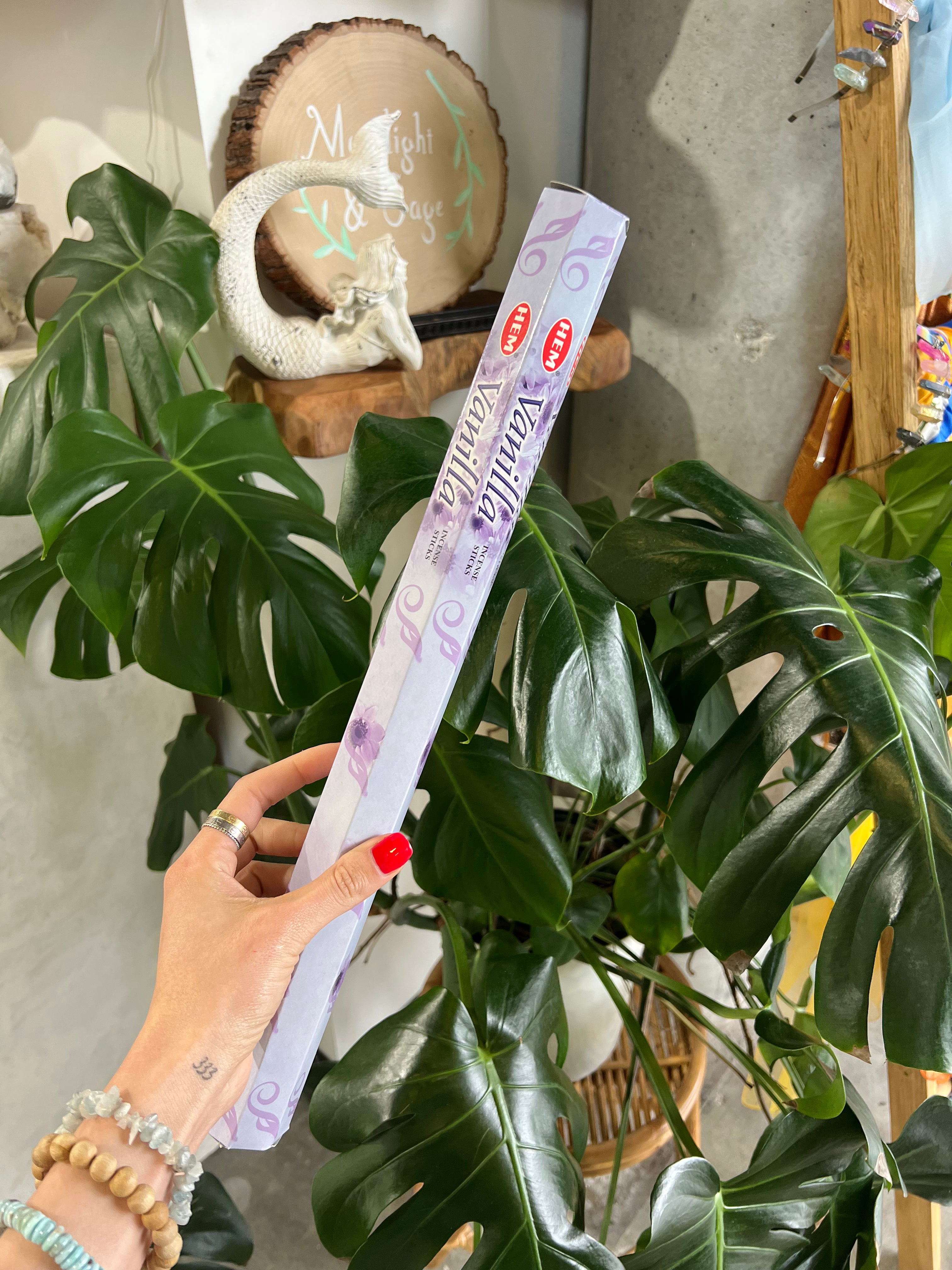 Vanilla Jumbo Extra Long Incense (Cleansing, Awakening, Dreams, Creati ...