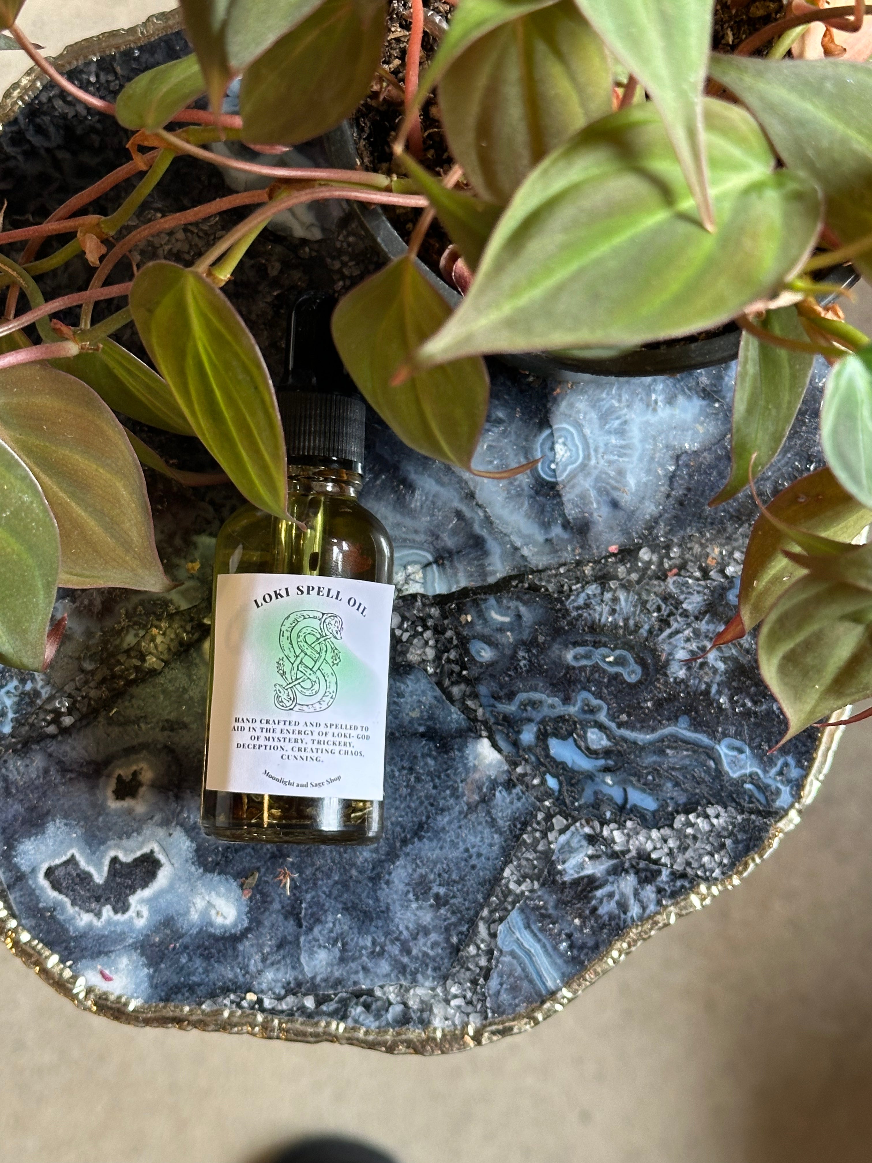 Loki Spell Oil – Moonlight And Sage Shop