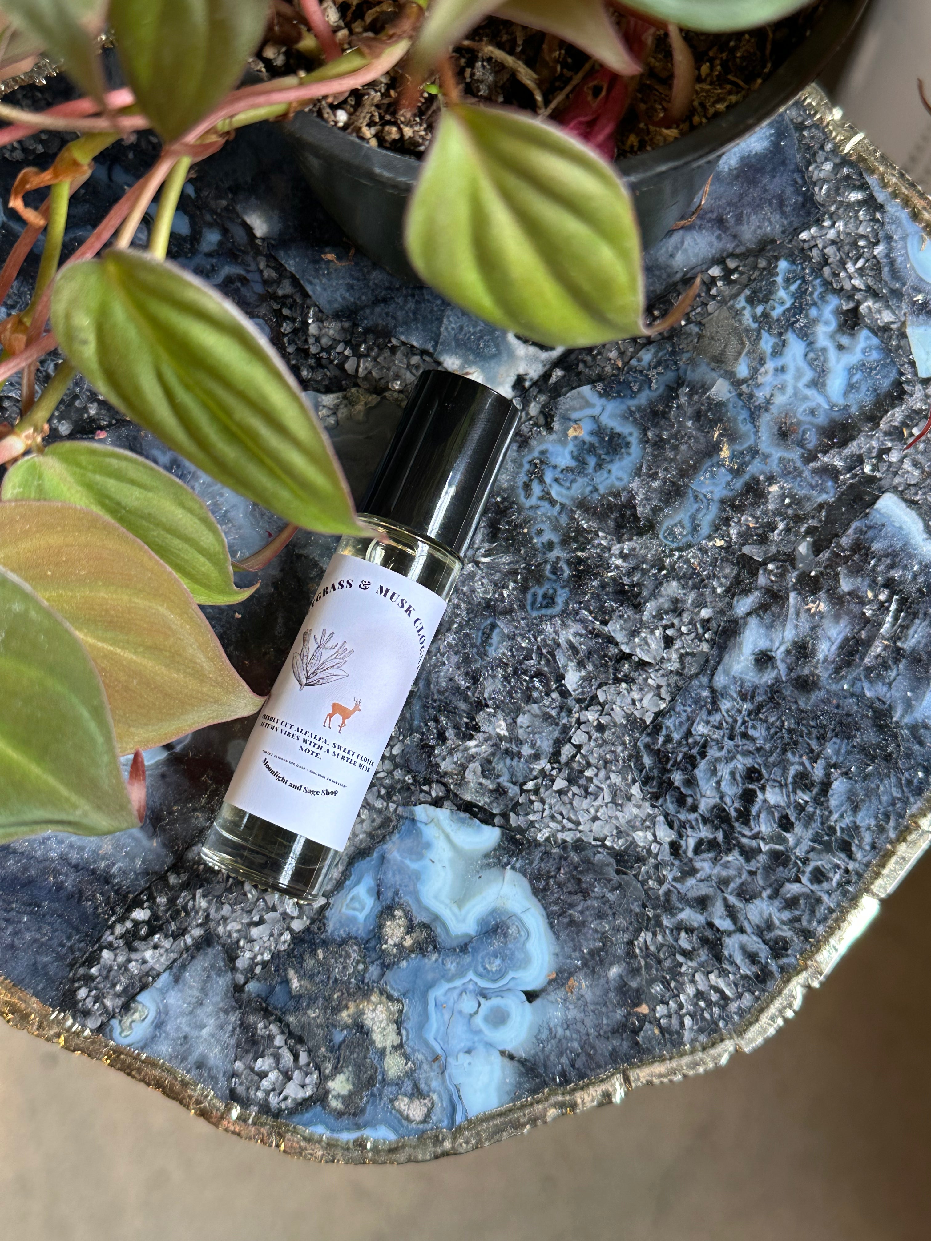 Sweetgrass and Musk - Cologne Oil – Moonlight And Sage Shop