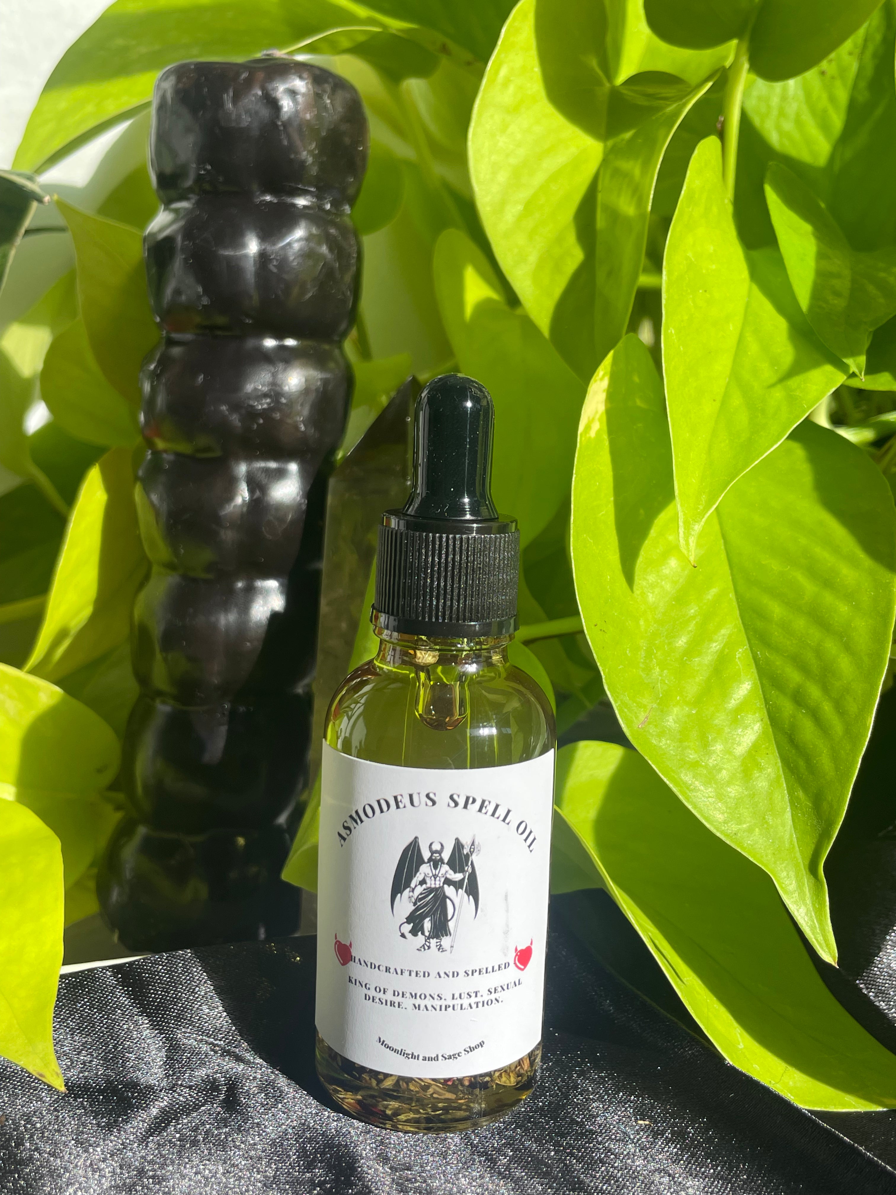 Asmodeus Spell Oil – Moonlight And Sage Shop