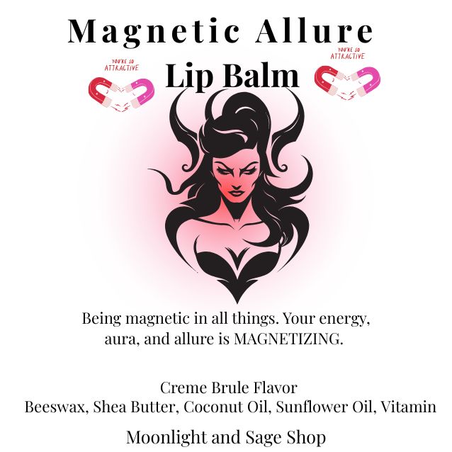 Magnetic Allure Enchanted Lip Balm - SEASONAL – Moonlight And Sage Shop