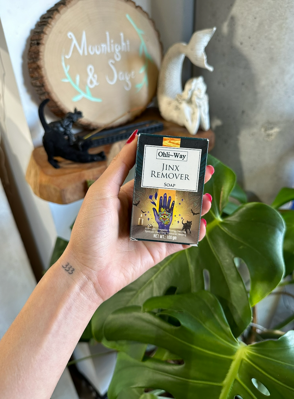 Jinx Remover Soap Boxed Soap Ohli Way 3.5 oz – Moonlight And Sage Shop