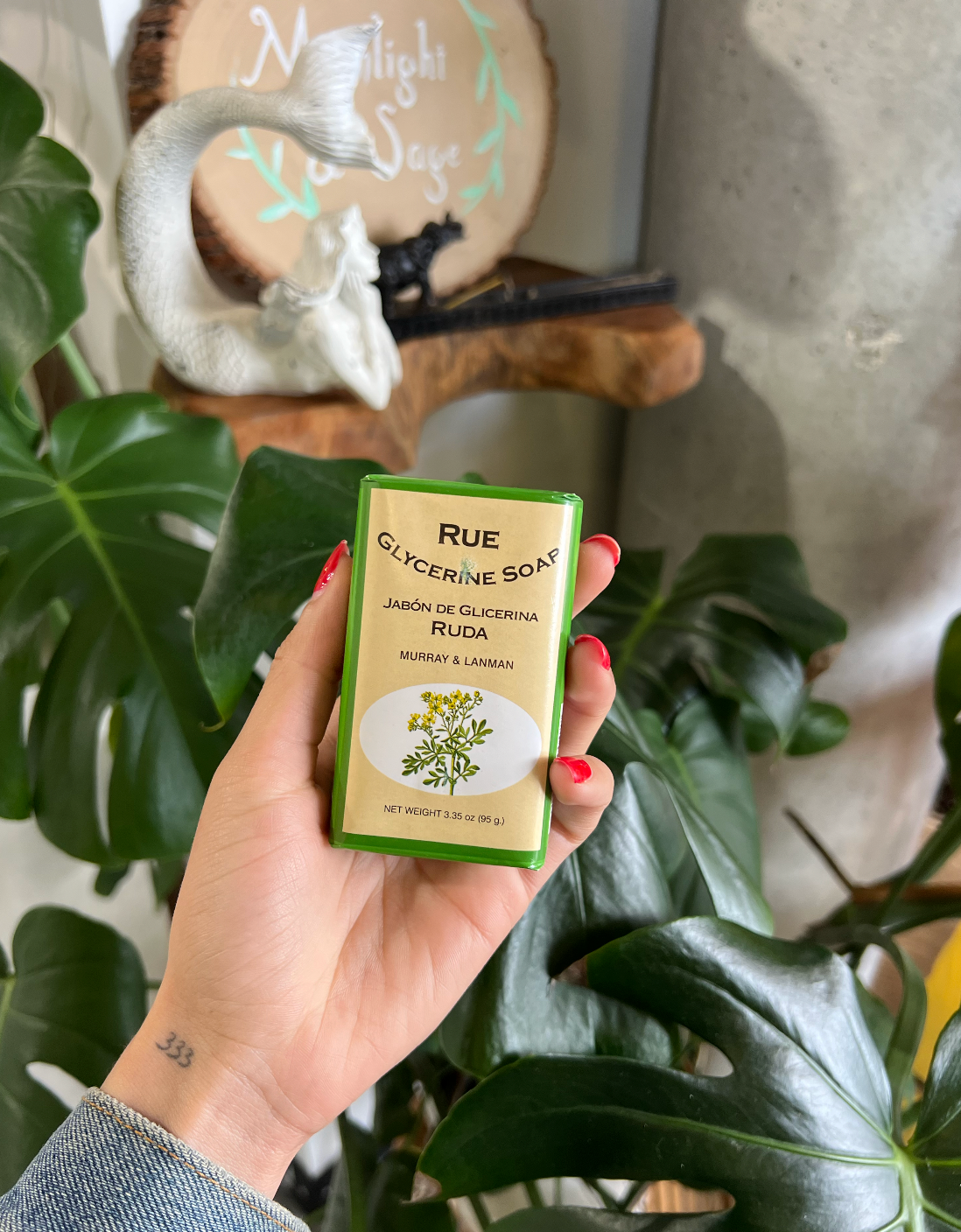 Rue Soap - (Protection, Hex Breaking, Warding Evil Eye) – Moonlight And ...