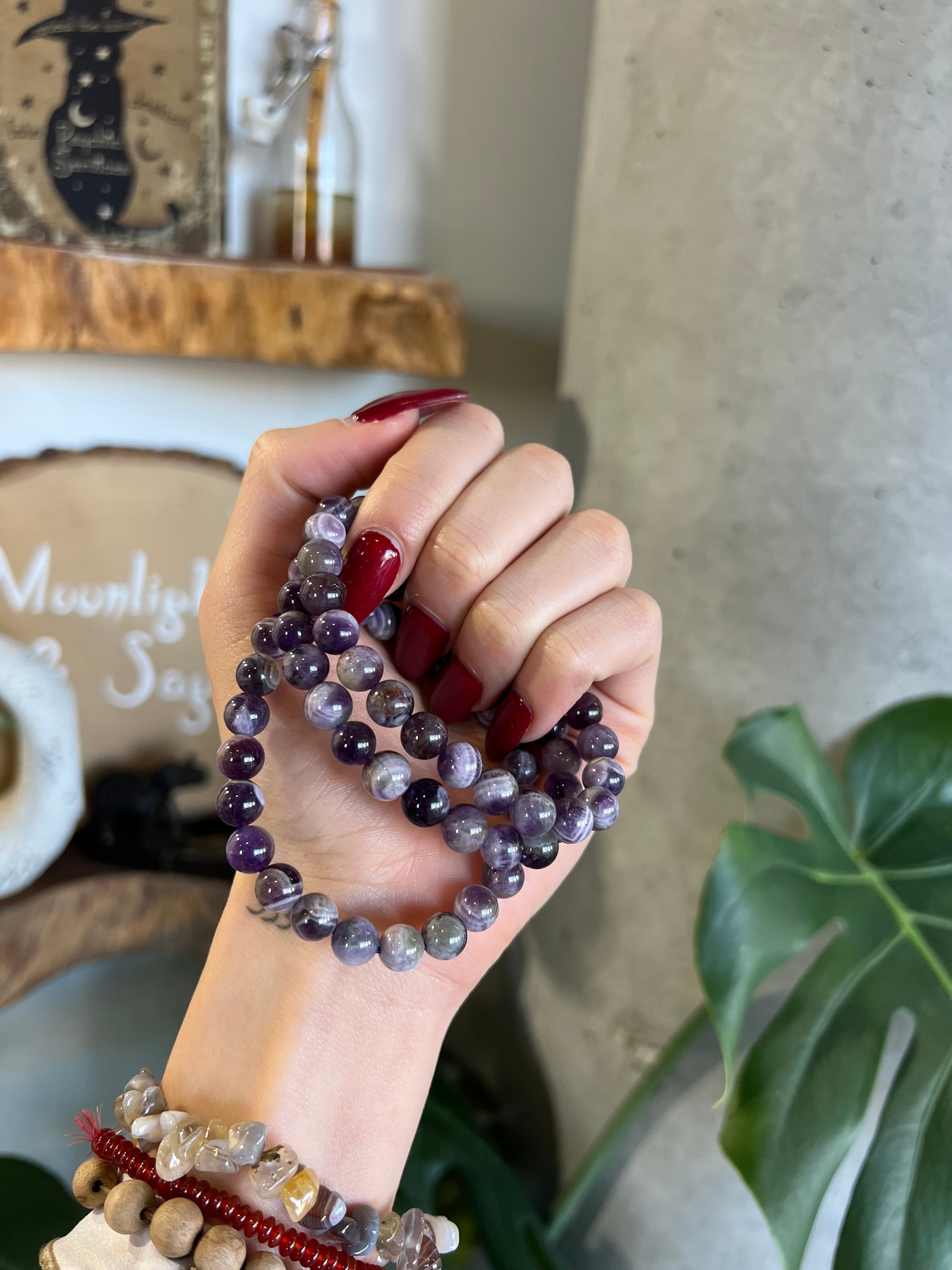 Dream Amethyst Gemstone Bracelet – Moonlight And Sage Shop