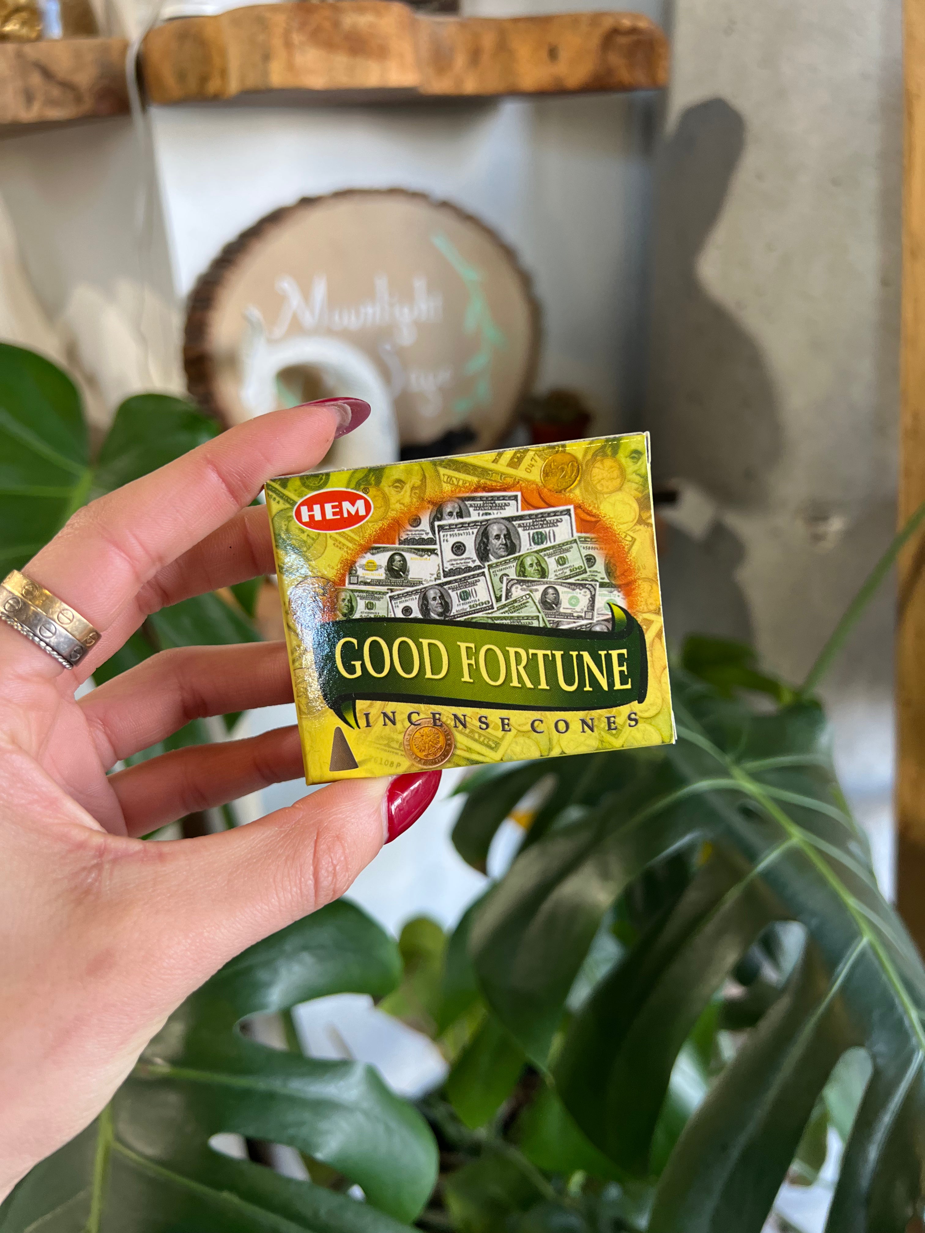 Good Fortune Incense Cones Kamini Brand (Buena Fortuna) – Moonlight And ...