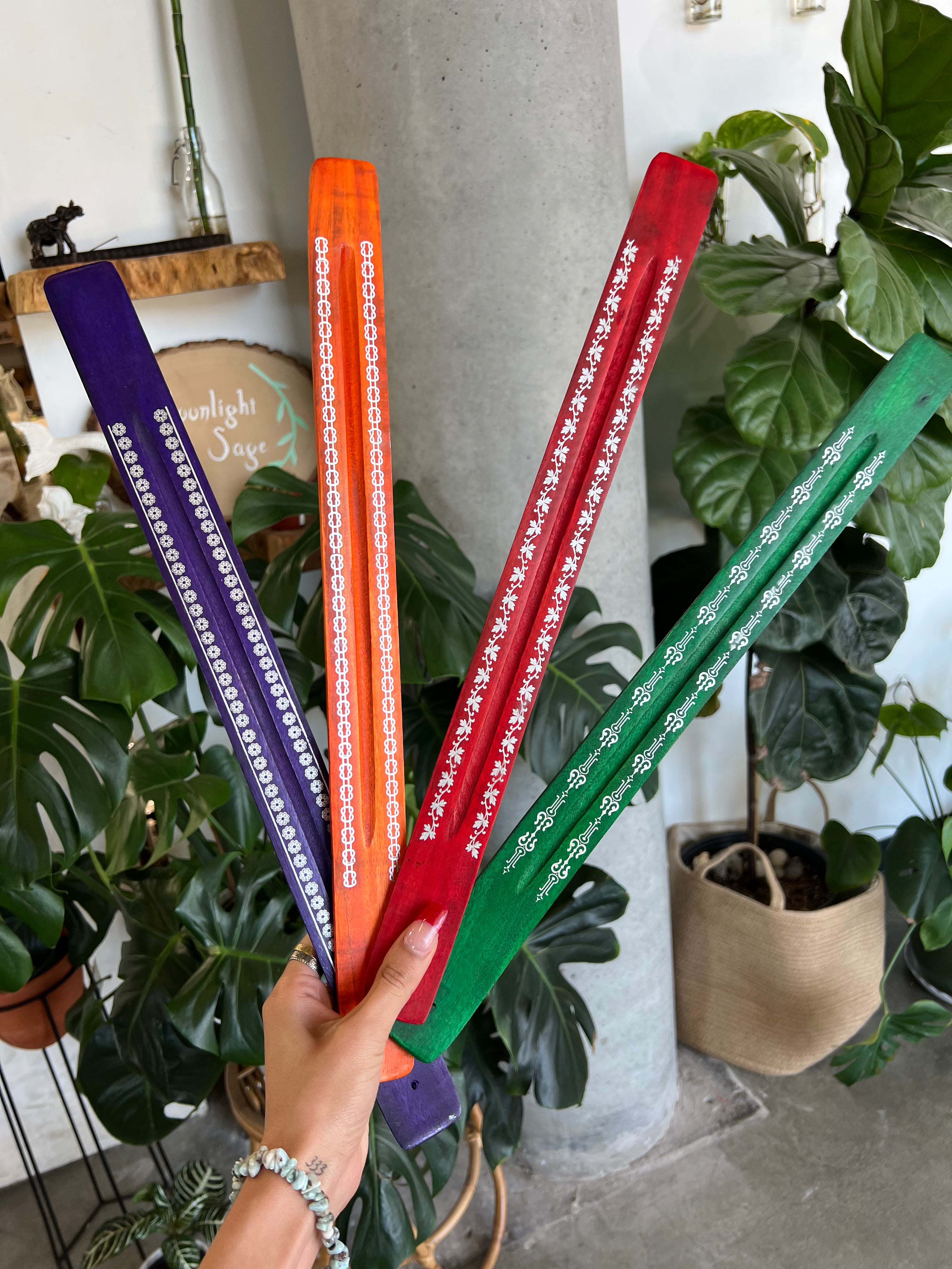 Jumbo Extra Long Incense Holder - Intuitively Picked Color – Moonlight ...