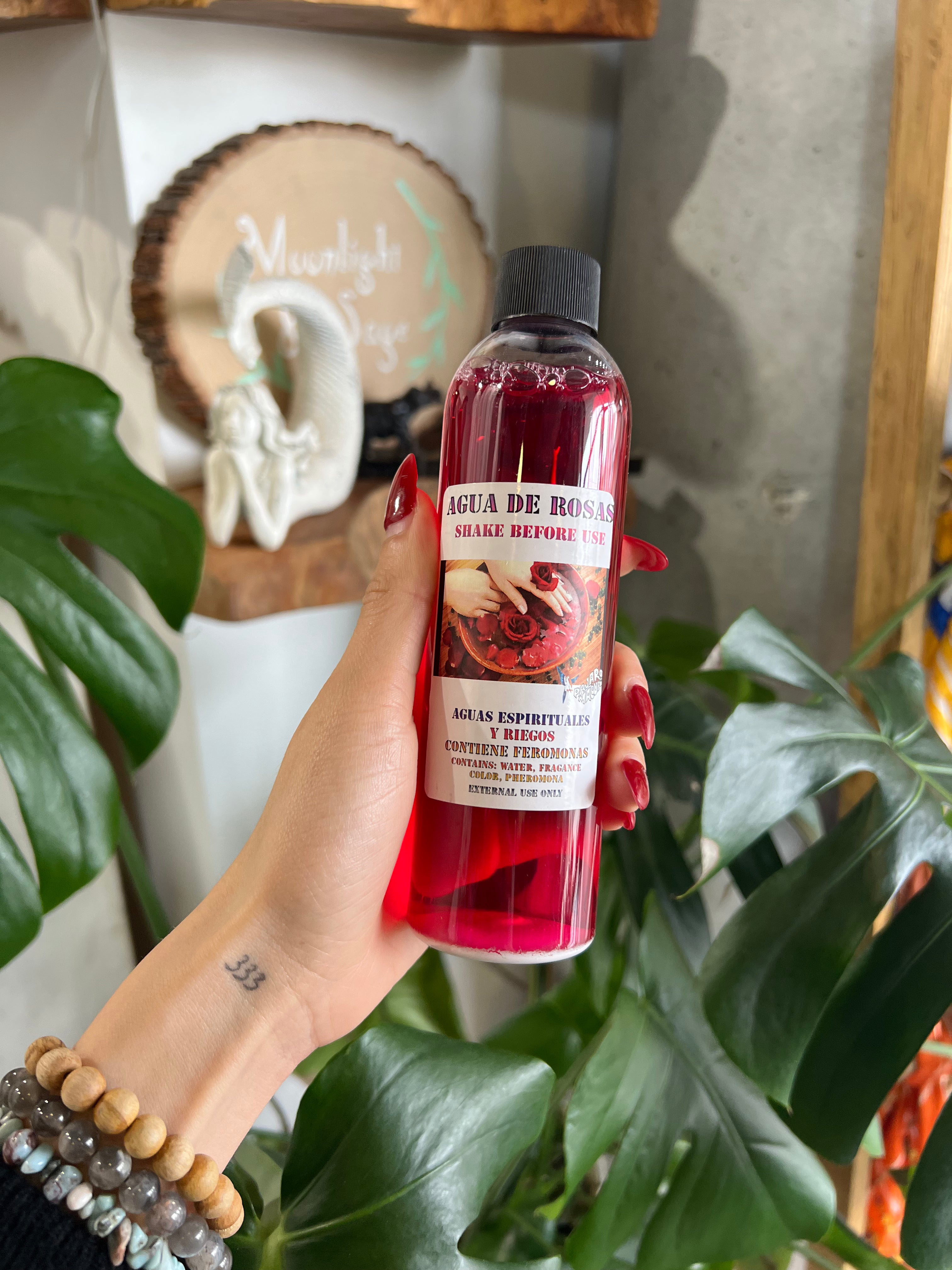 Rose Spiritual Water – Moonlight And Sage Shop