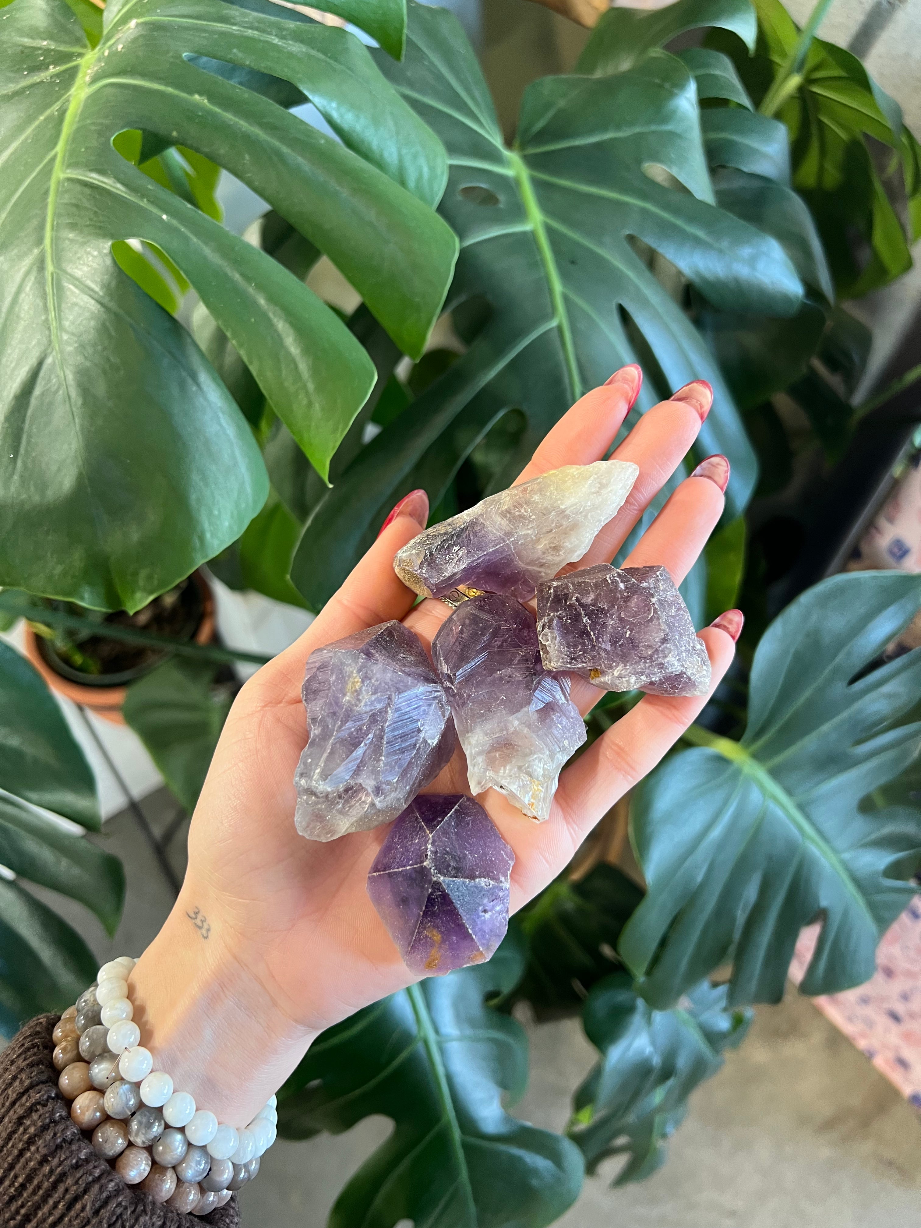 Raw Amethyst Crystal – Moonlight And Sage Shop