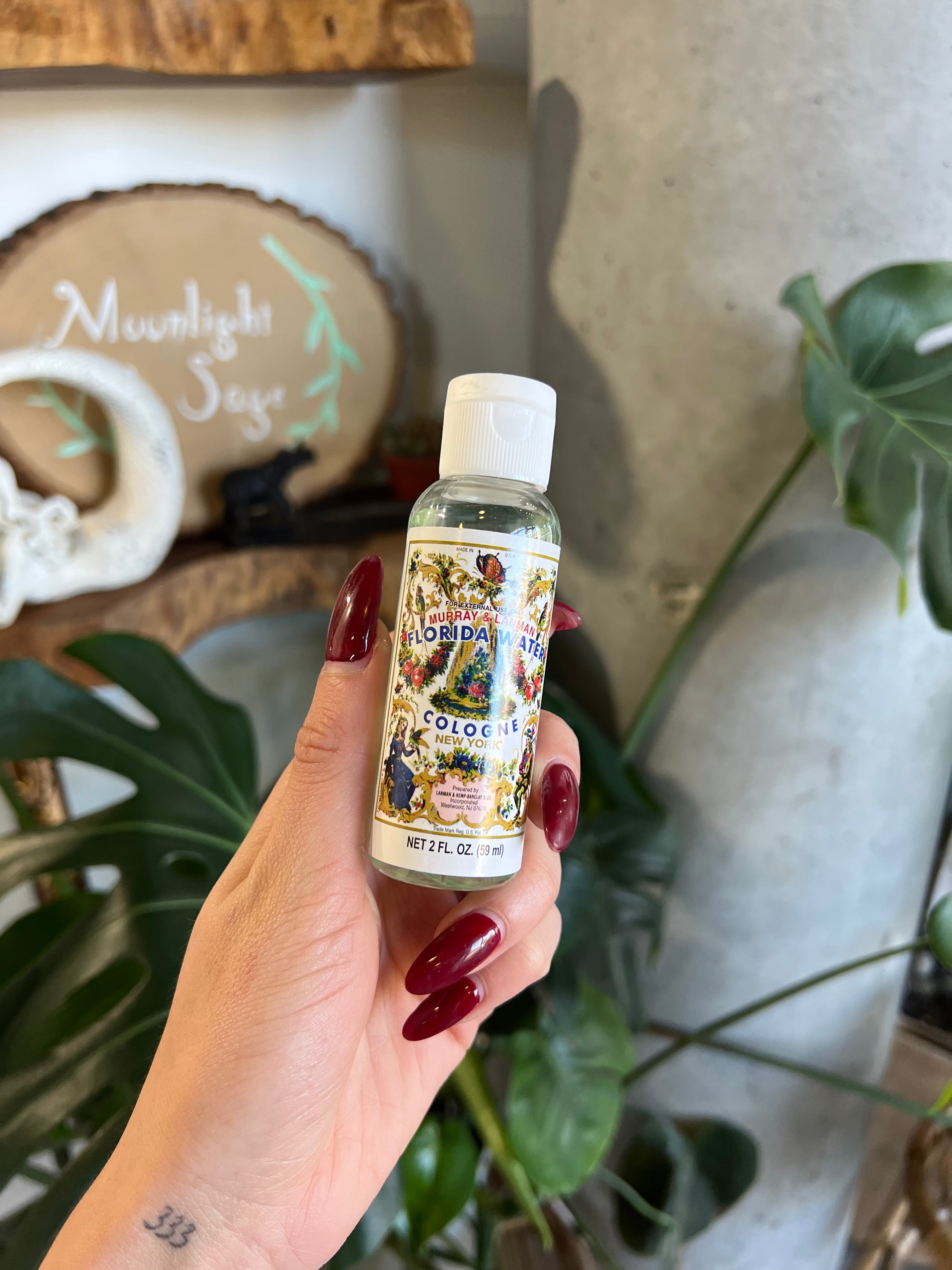 Florida Water Cologne Mini 2 oz - Spiritual Water – Moonlight And Sage Shop