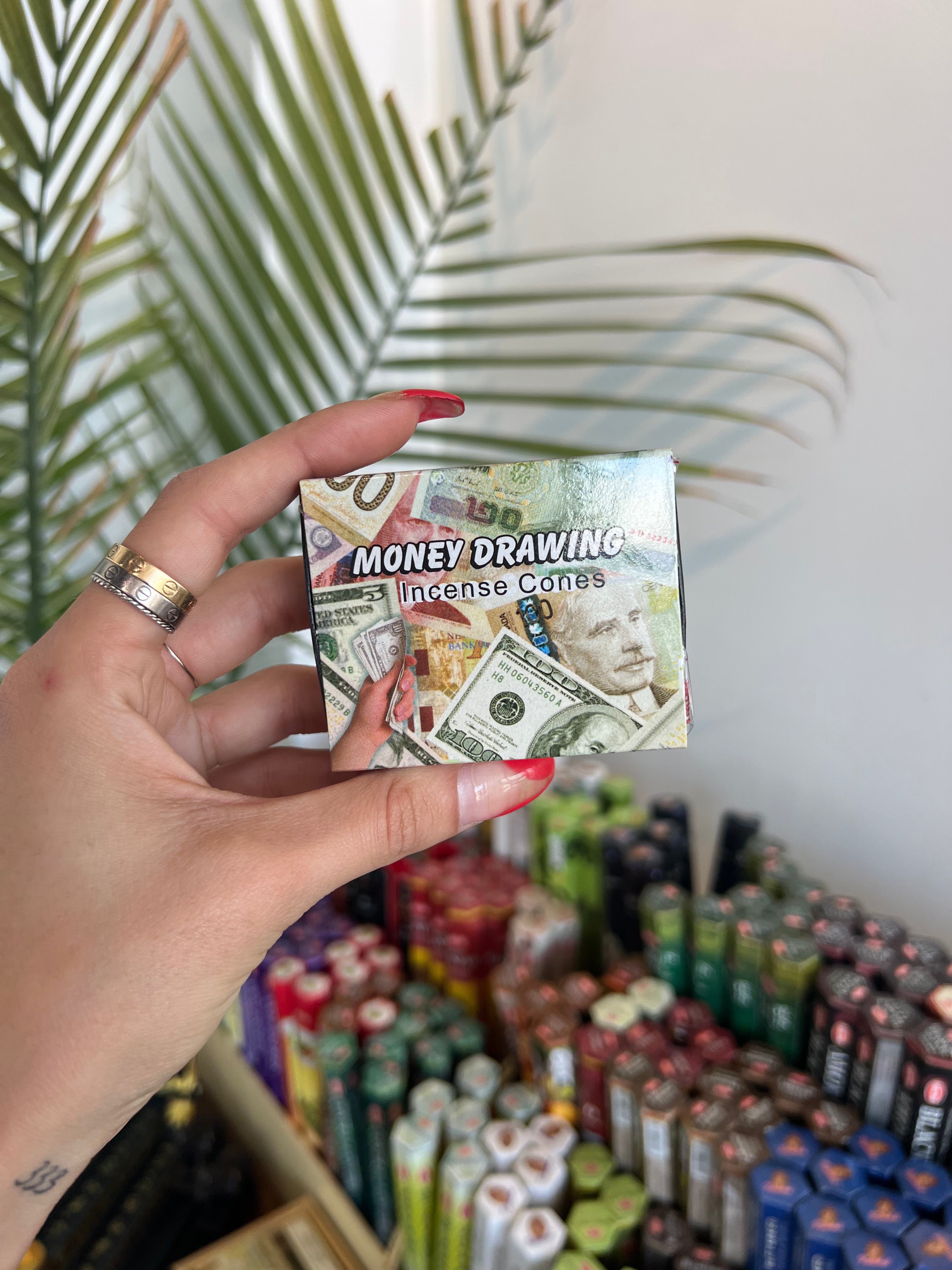 Money Drawing Incense Cones – Moonlight And Sage Shop