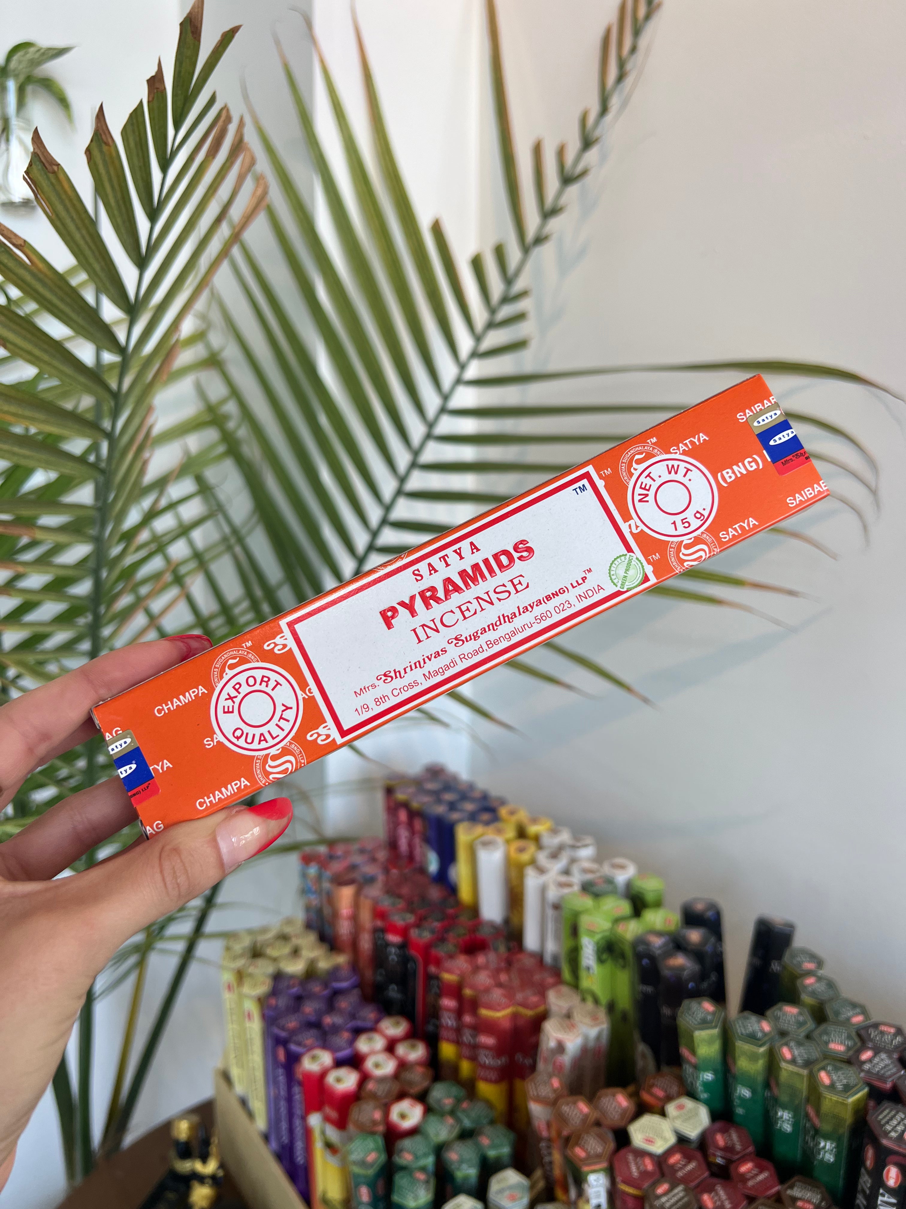 Satya Pyramids Incense Sticks – Moonlight And Sage Shop