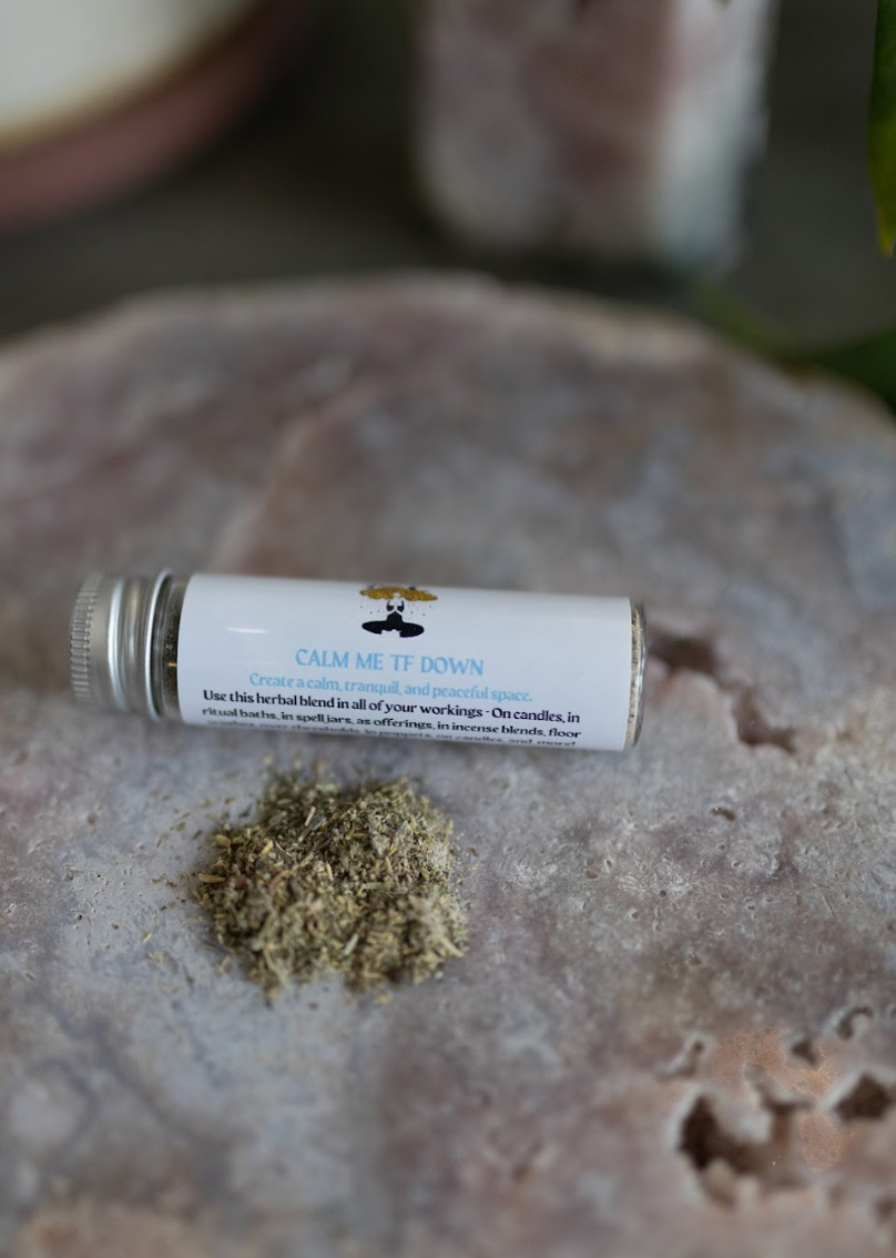 Calm Me TF Down Powder Blend – Moonlight And Sage Shop