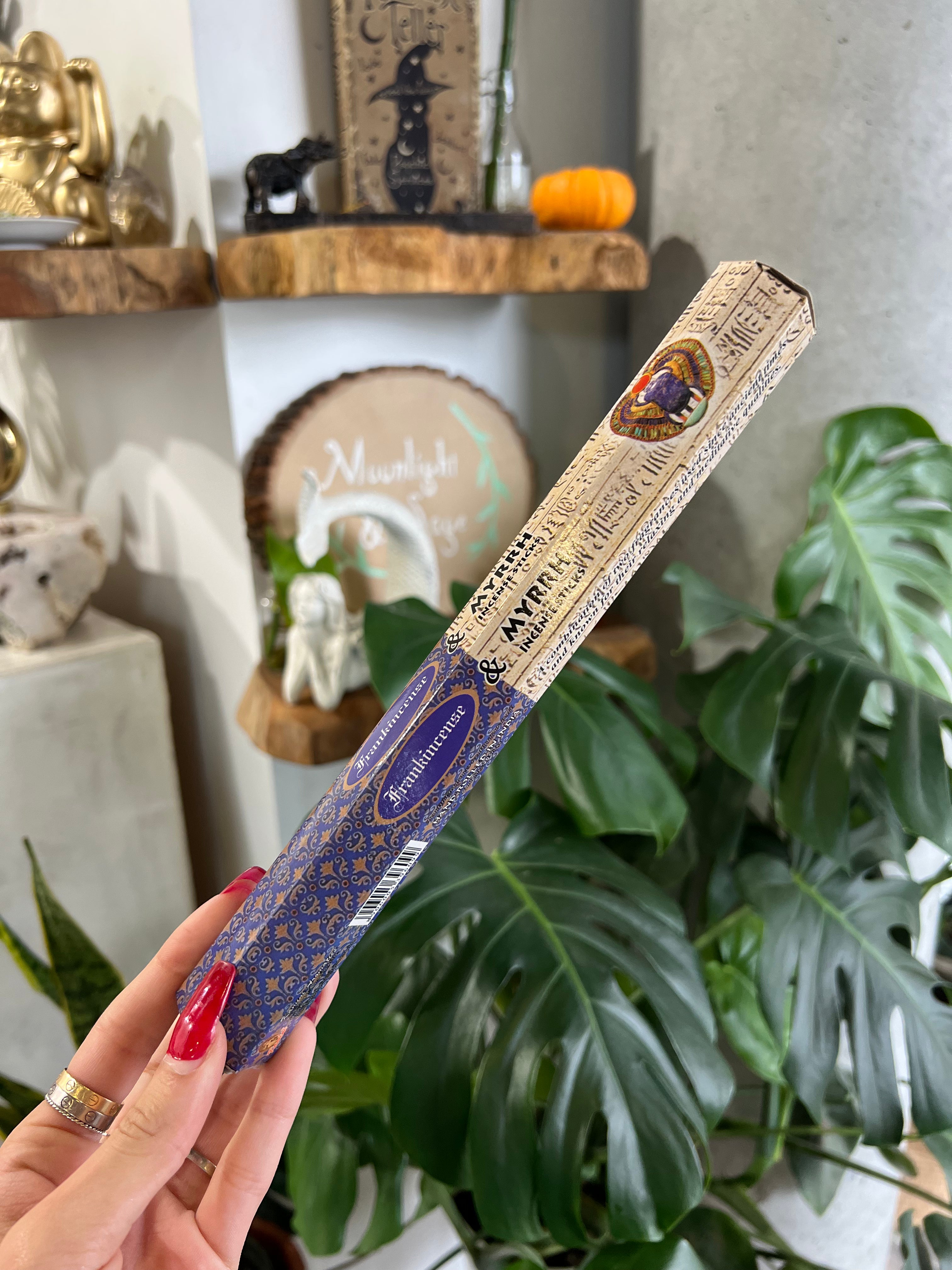 Frankincense and Myrrh Incense HEM – Moonlight And Sage Shop